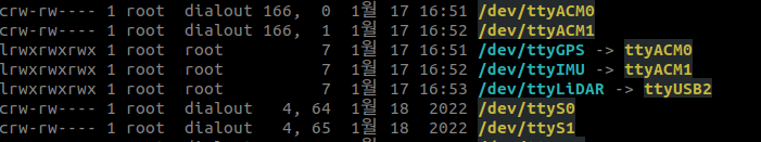 [Linux] USB 장치 이름 고정하기: udev 설정, Symbolic Link 만들기 | winterblooom (EunGi Han)